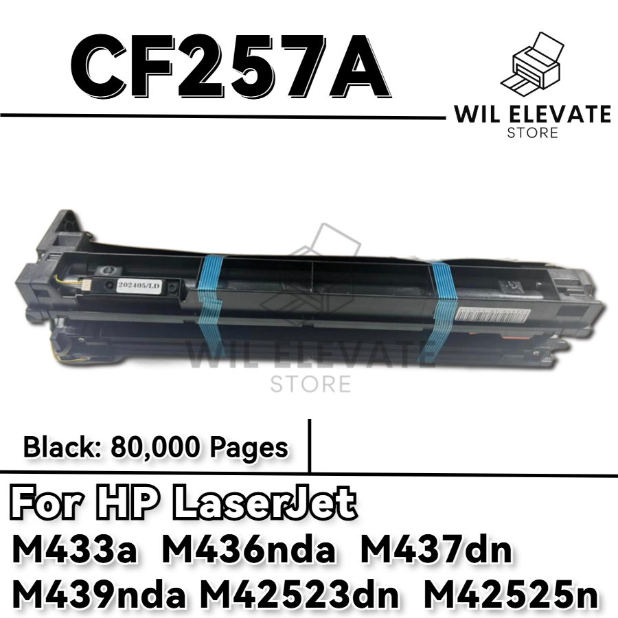 WilElevate 57A CF257A Imaging Drum For HP LaserJet M433 M433a M436 ...