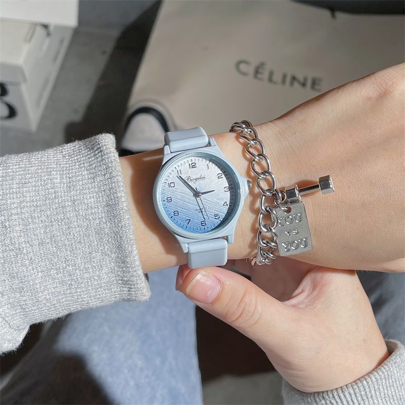 Student Watch Female INS Style Korean Edition Simple Fashion Forest ...