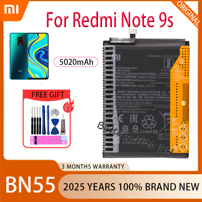 Xiaomi Battery Orginal/for xiaomi Redmi Note 9S / Y9s Replacement ...