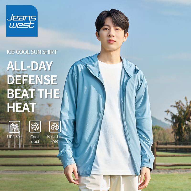 Jeanswest UPF50+ Casual Outdoor Sun Jacket - Lightweight UV Protection ...
