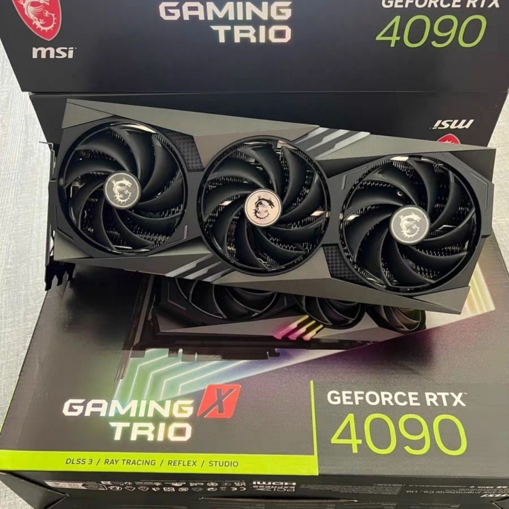 MSI TRIO GAMING X 4090 Graphics card Heatsink cooler with original 4090 ...