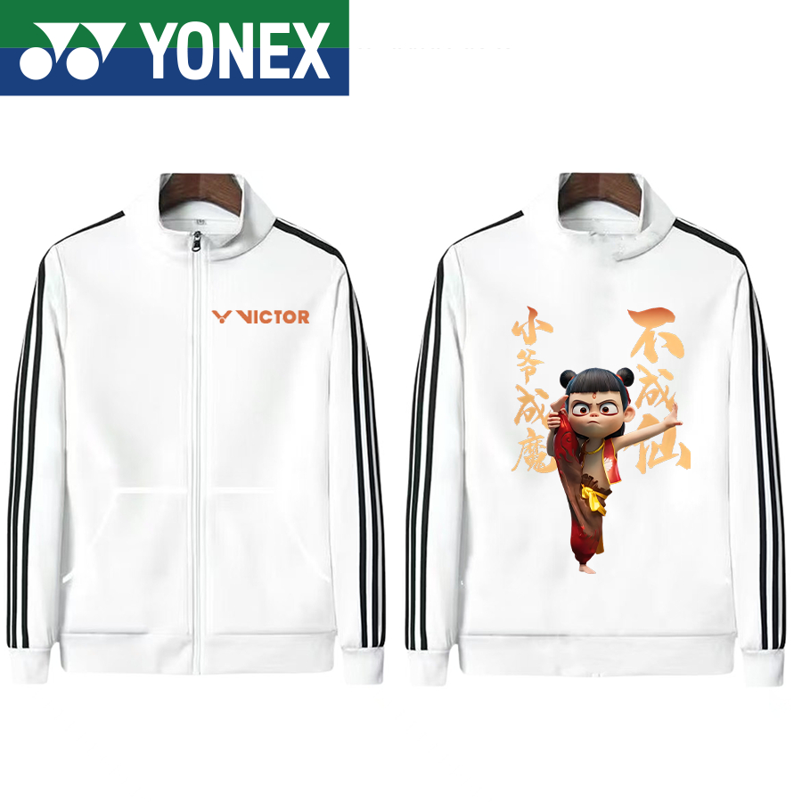 yonex badminton shirt 2025 New badminton jacket men's shirt loose style ...