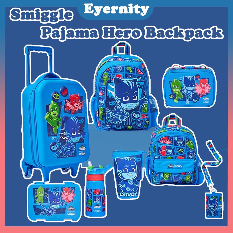 Smiggle Pj Masks Power Heroes Junior Character Backpack | Shopee ...