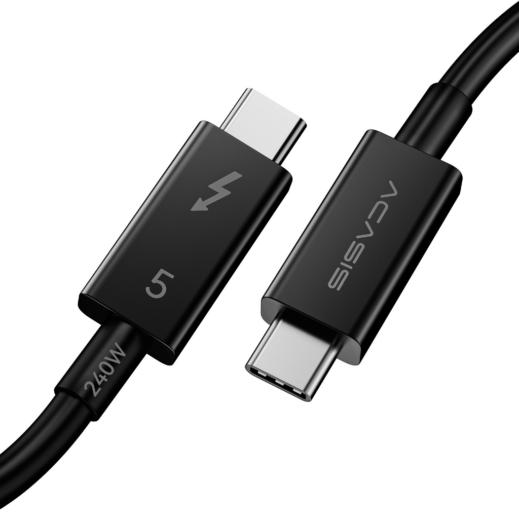 ACASIS Thunderbolt 5 Cable with up to 80Gbps Data Transfer, and 240W ...