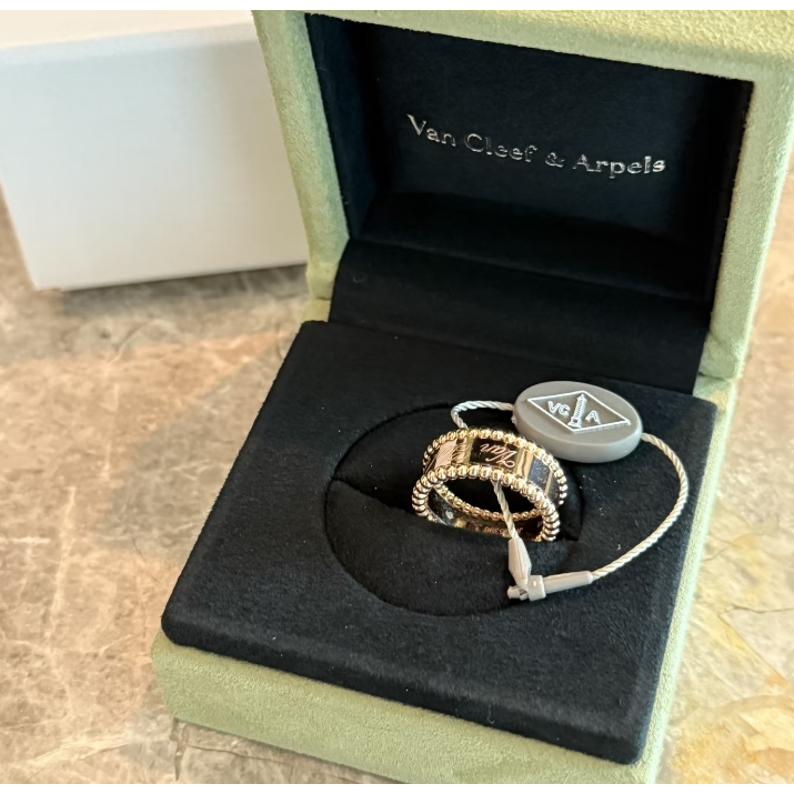VCA signature Classic ring in Rose gold | Shopee Philippines