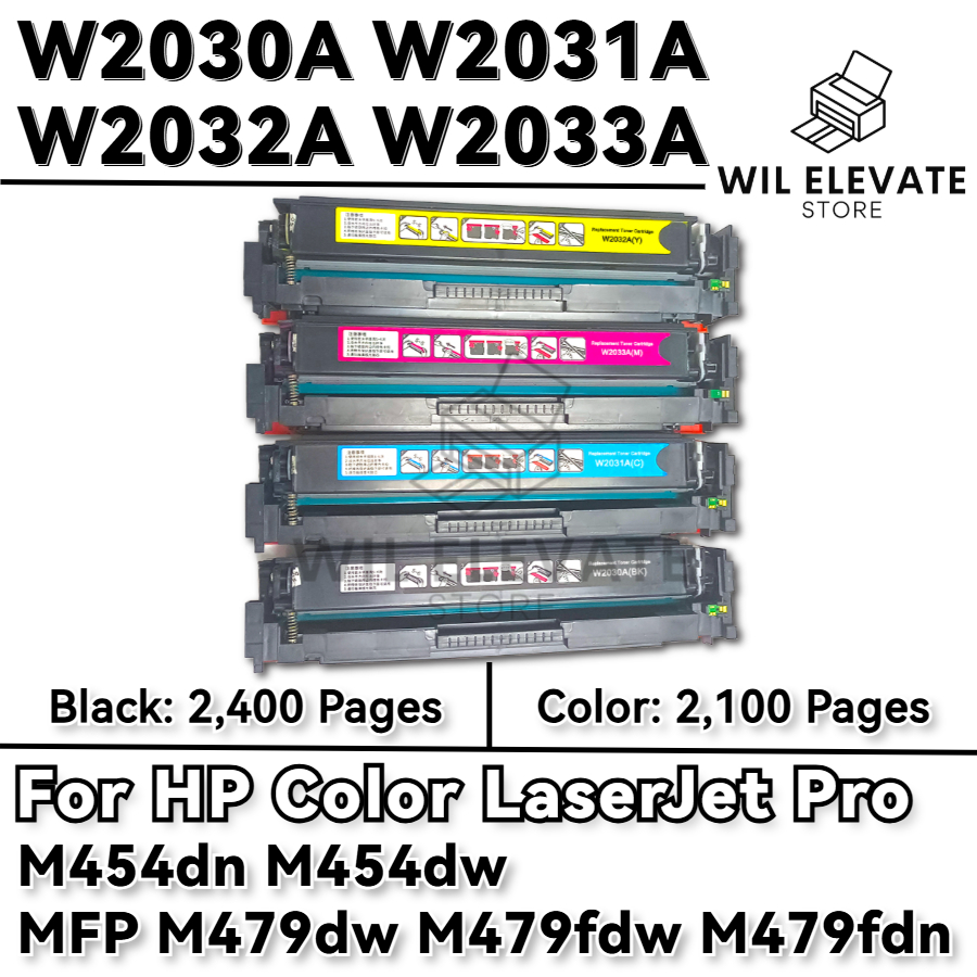WilElevate 415A W2030A W2031A W2032A W2033A Toner Cartridge For HP ...