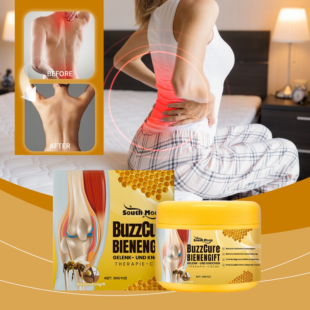 Bee Venom Cream Body Joint Care Creme Relieve Joint Pain Increase Bone ...