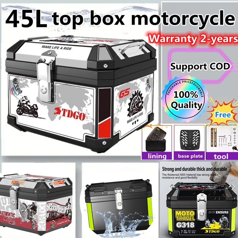 Top box motorcycle top box 45 liters for motorcycle accessories ...