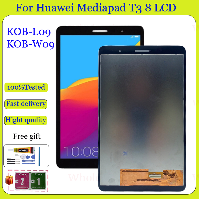 Original For Huawei Mediapad T3 8 KOB-L09 KOB-W09 T3 8 LCD display ...