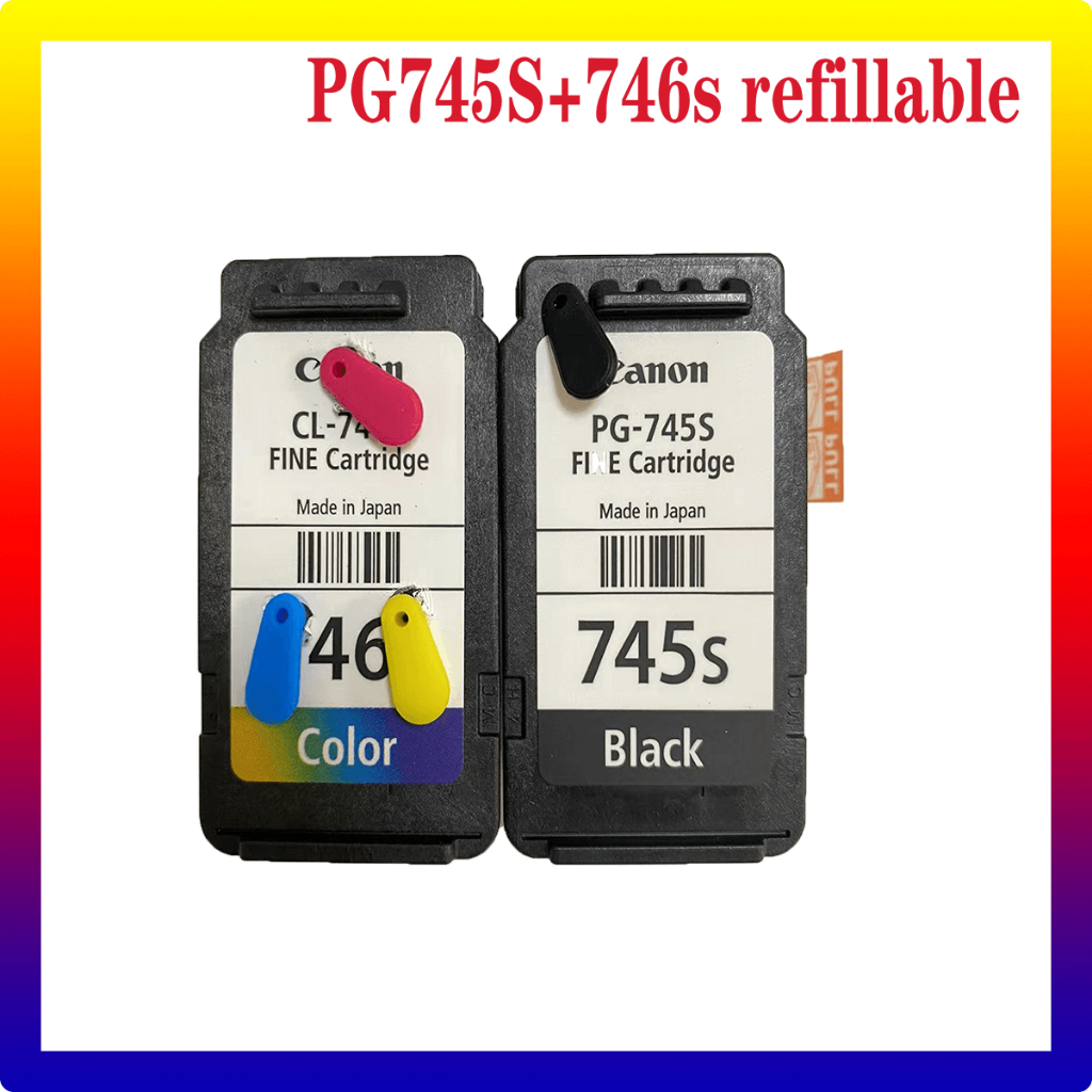 745s 746s PG745 CL746 for canon ink cartridge PG 745 CL 746 for Pixma ...