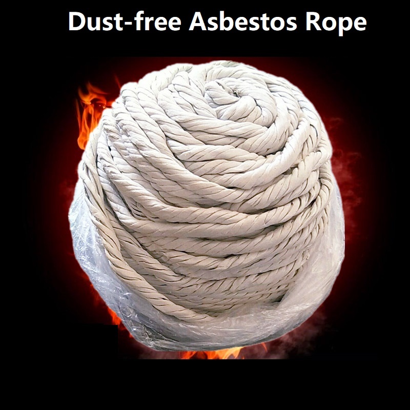 Dust Free Asbestos Rope Thermal Insulation High Temperature Resistance ...