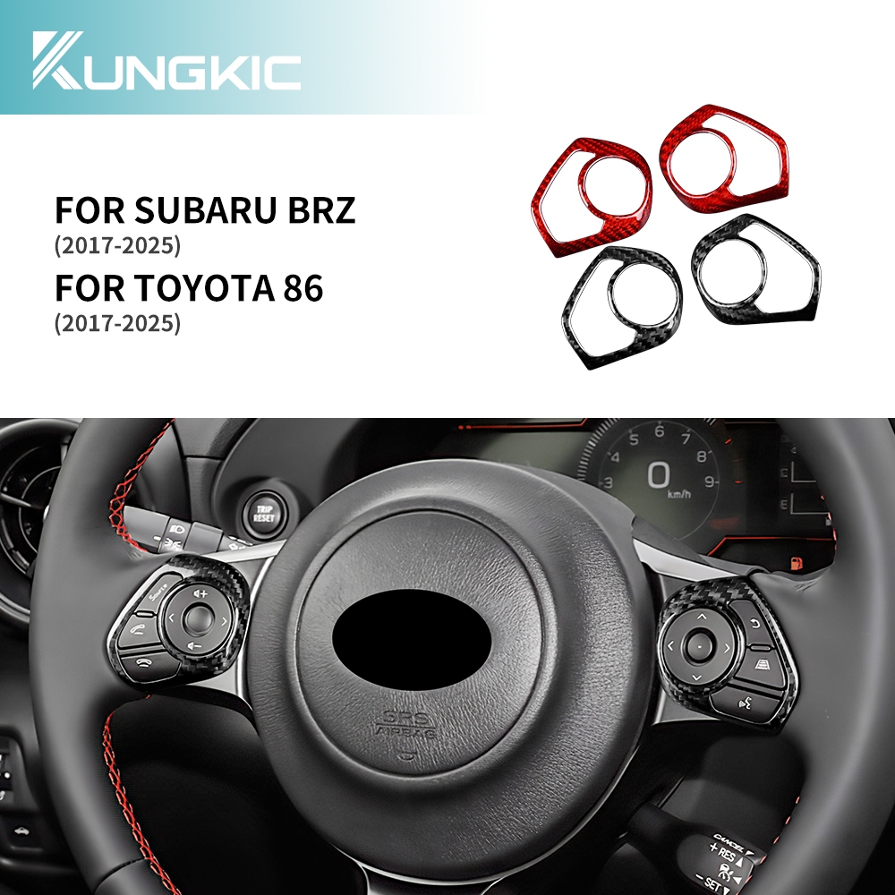 KUNGKIC Real Dry Carbon Fiber For Toyota 86 GR86 Subaru BRZ Car ...