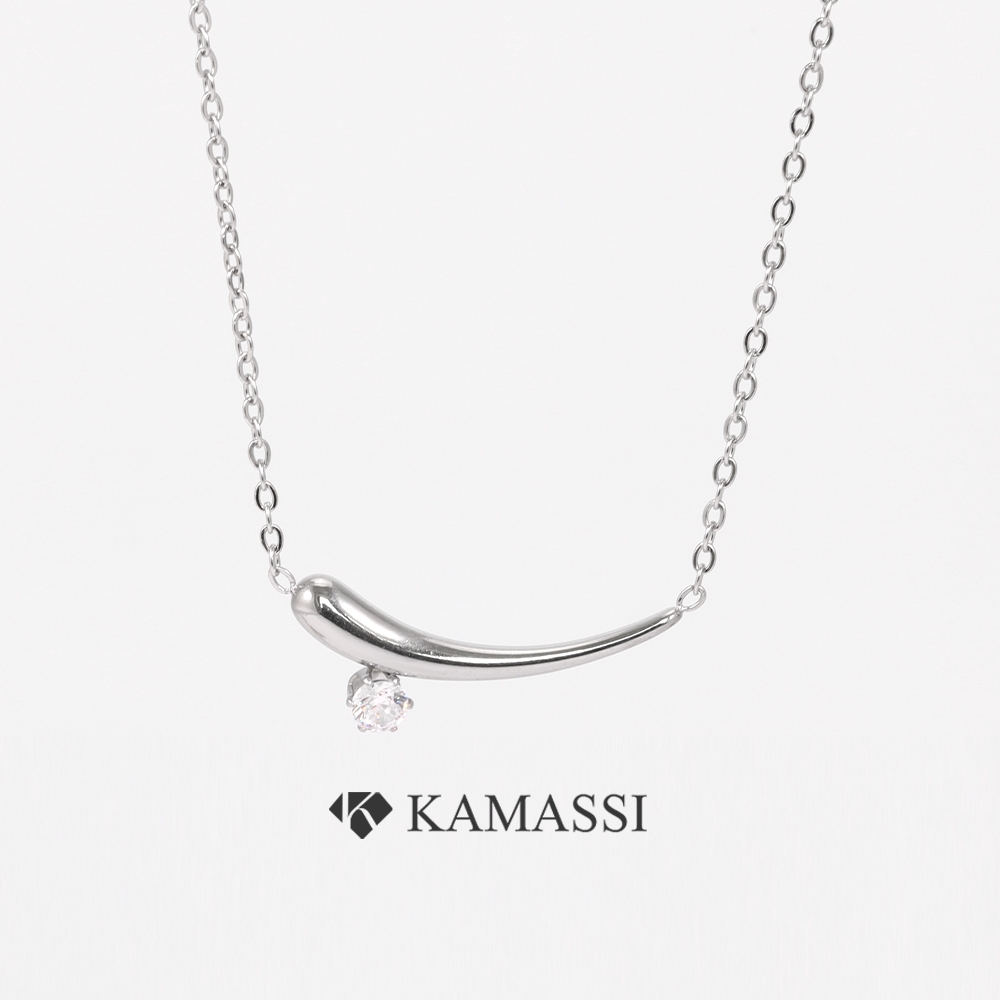 KAMASSI Stainless Steel Necklace Hypoallergenic Non-Tarnish Non-Fading ...