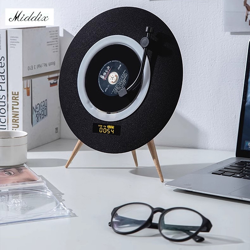 Middix Cd Player With Speaker Music Album Player Bluetooth Audio Built ...