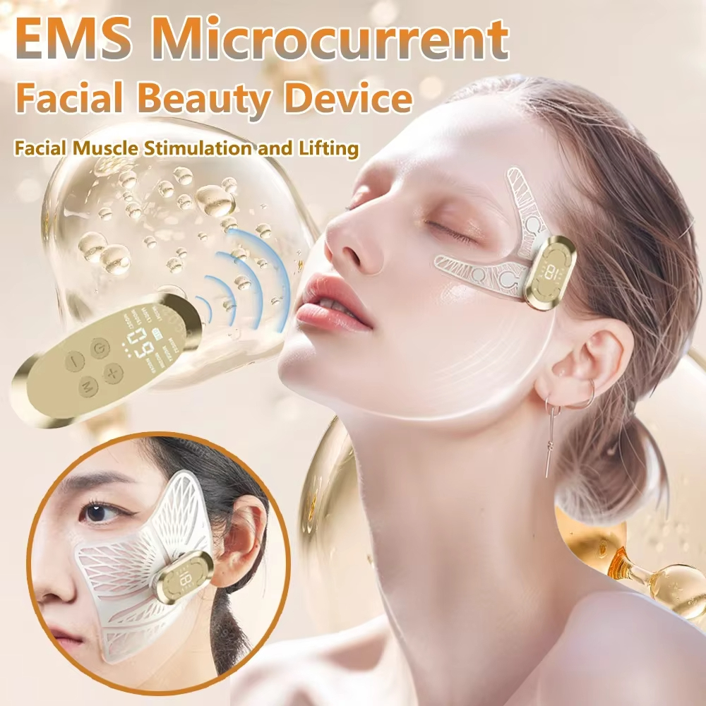 EMS Eye Face Beauty Massage Muscle Stimulator Facial Lifting Anti ...