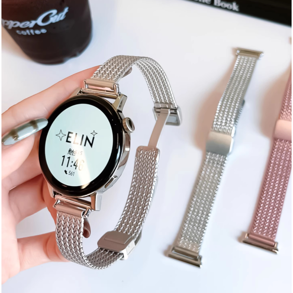 Luxury Stainless Steel Magnetic Buckle Huawei watch GT 5 pro strap ...