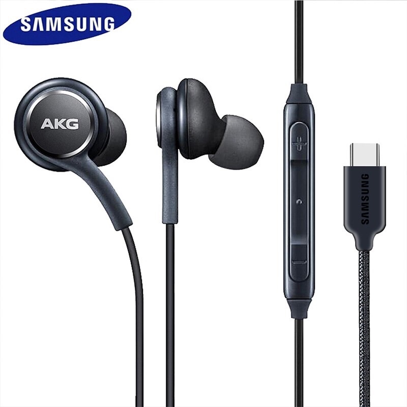 Type C Earphones USB-C Earphone Interface Headphones For Samsung S20 ...