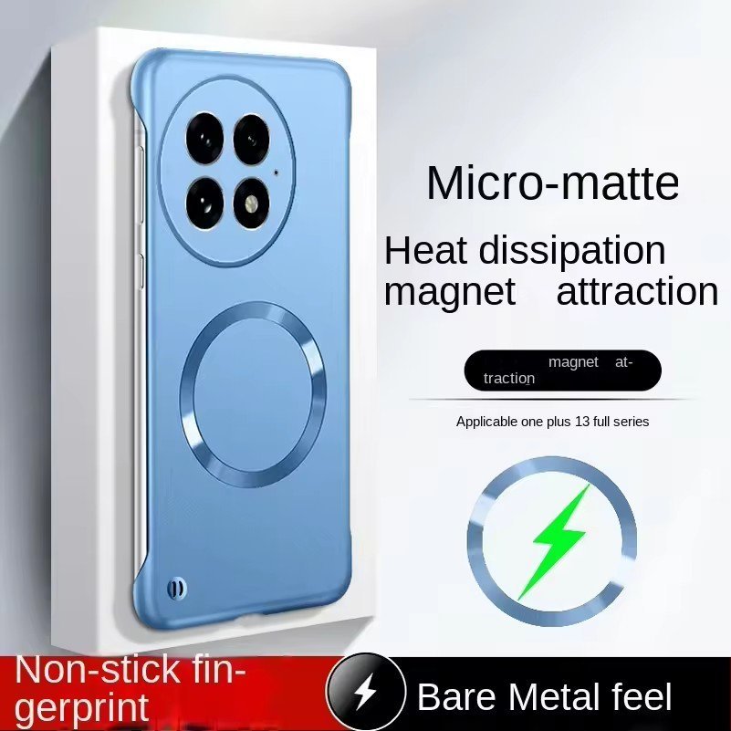 Slim frame Magnet Phone Case for OnePlus 13 12 12R 11R One Plus Ace 5 ...