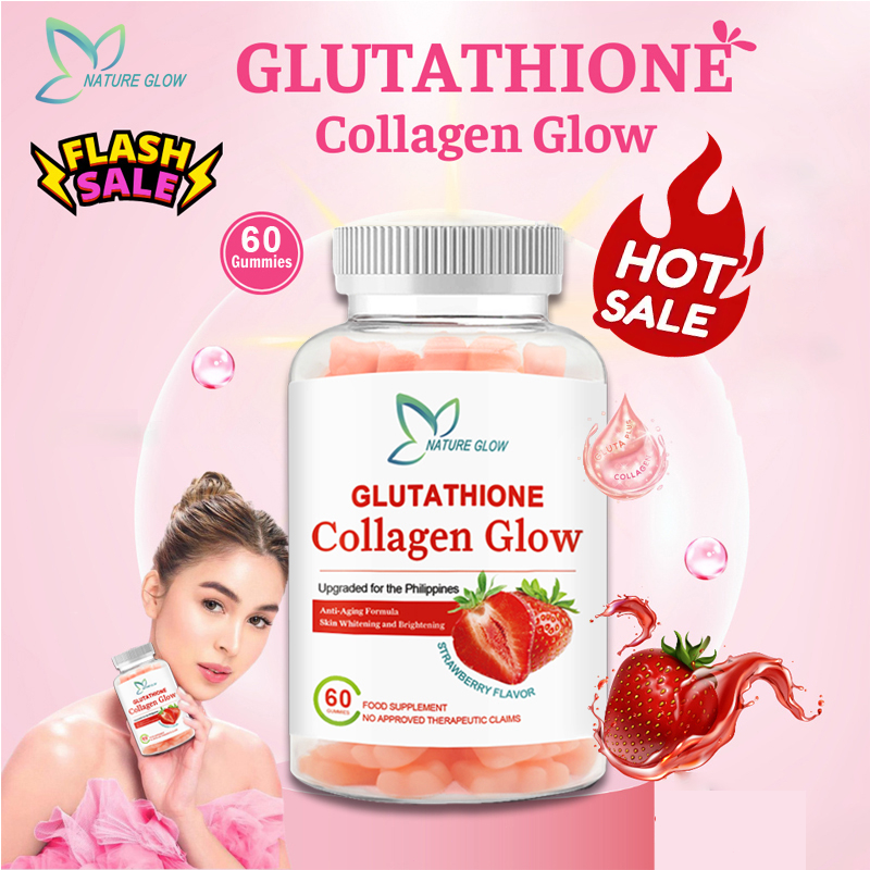 NATURE GLOW Glutathione Collagen Glow Original Anti-Aging Whitening ...
