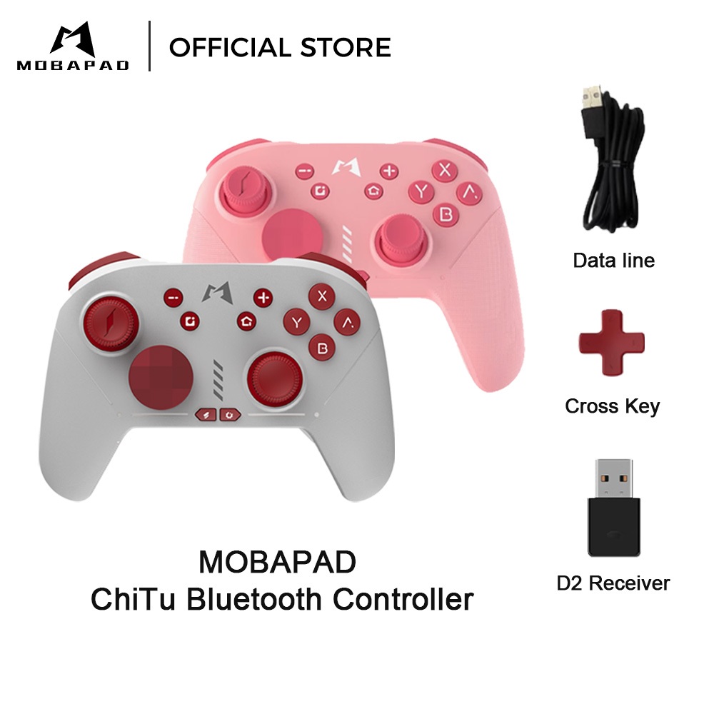 MOBAPAD Chitu Hd Vibration Pro Wireless Bluetooth Ns Gamepad Mechanical Controller Alps Linear ...
