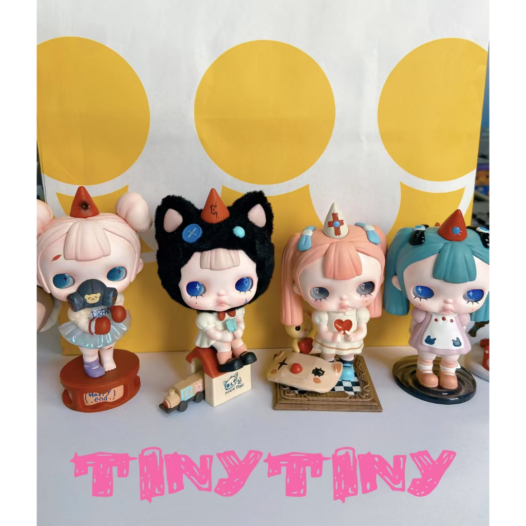 Genuine Original POPMART Tingting Opening White Series Ornaments Doll ...