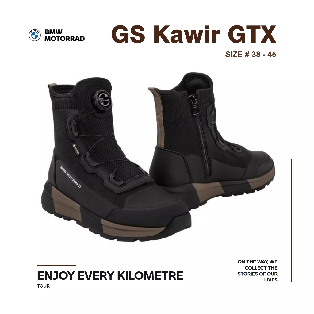 bmw motorrad gs motorcycle kawir gtx riding boots riding shoes | Shopee ...