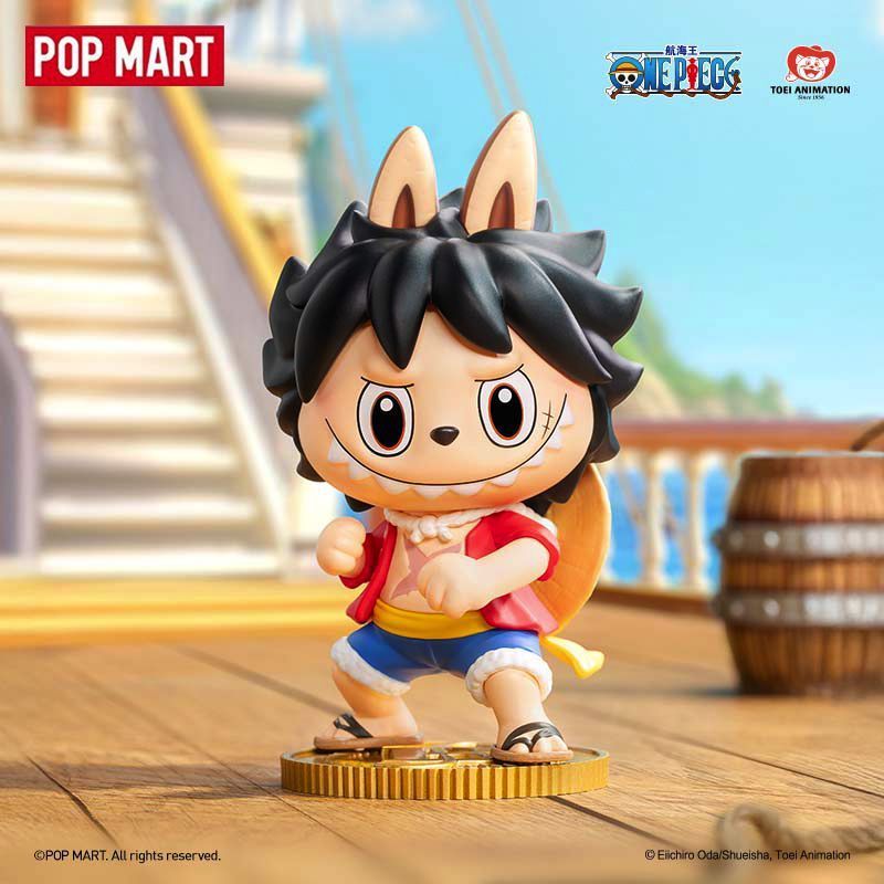 Original The Monster Labubu One Piece Series Anime Action Figures ...