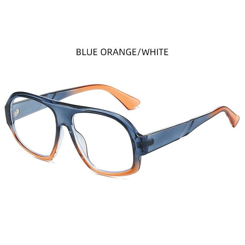 Ladies All Square Frame Glasses Quadrilateral Fashion Male Street ...