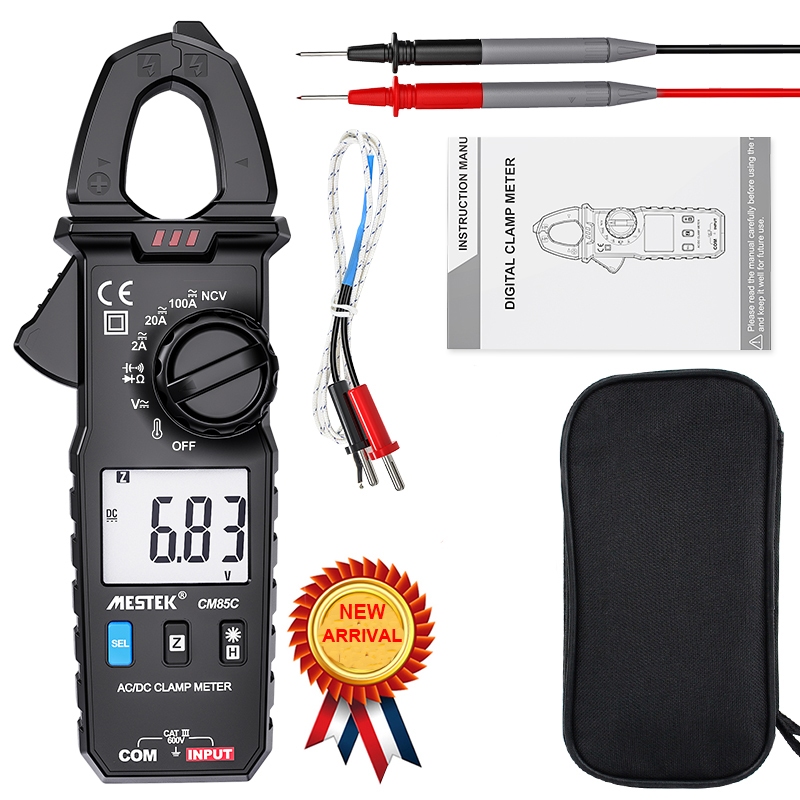 Dc Clamp Meter AC Clamp Meter AC DC Clamp Meter Multimeter Current Hook ...