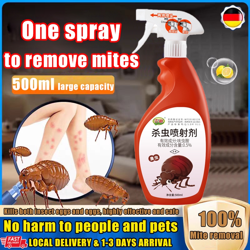 500ML bed bugs killer spray bed bugs spray effective killer mite spray ...