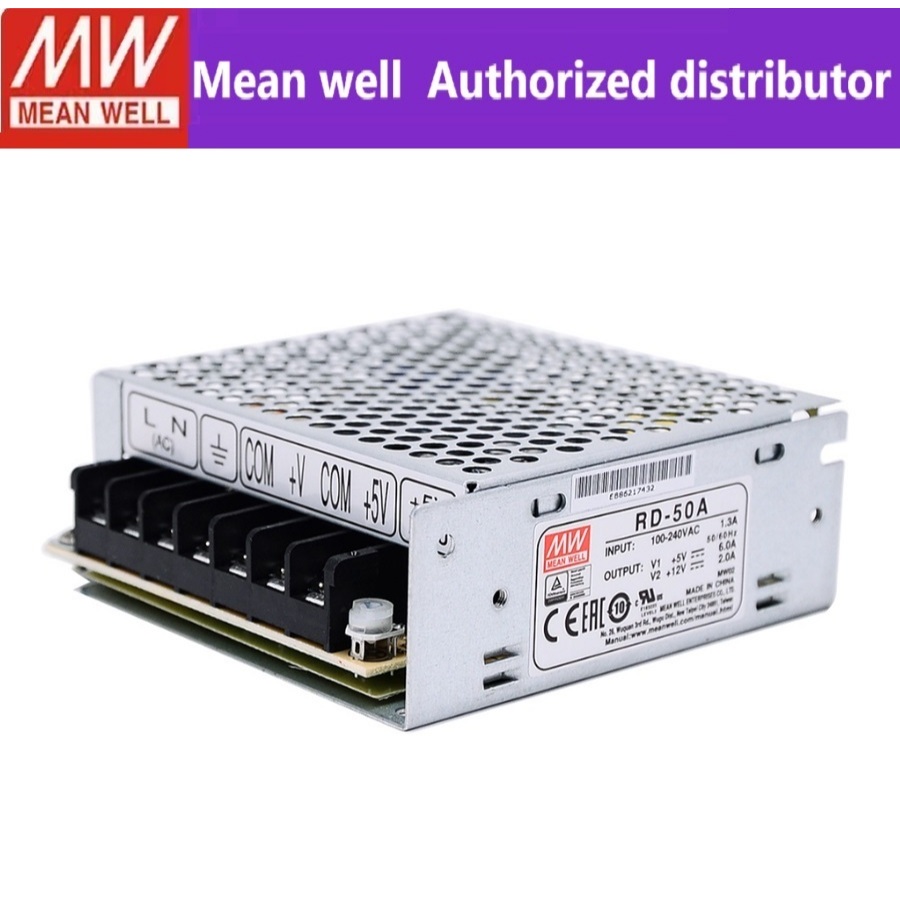 Original MEAN WELL RD-50 RD-50A RD-50B 50W dual output 5V12V24V ...