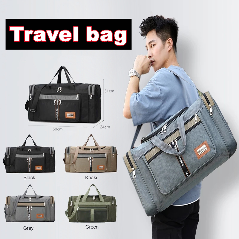 NEW Big Size Travel Bag Men Women Large Capacity Waterproof Travelling ...