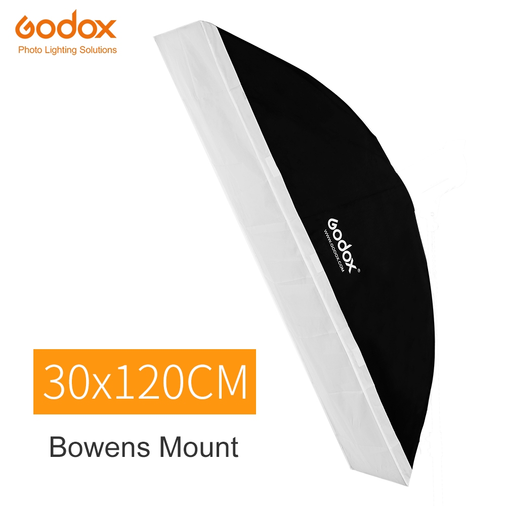 Godox Softbox 30x120cm 12"x 47" Portable Rectangular Studio Strobe ...