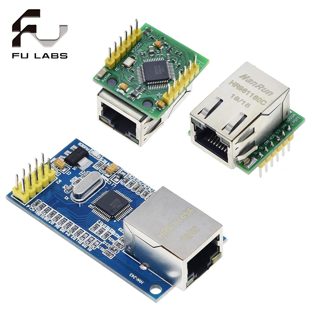 Network module W5500 Full hardware TCP/IP protocol stack Ethernet 51/STM32 MCU | Shopee Philippines