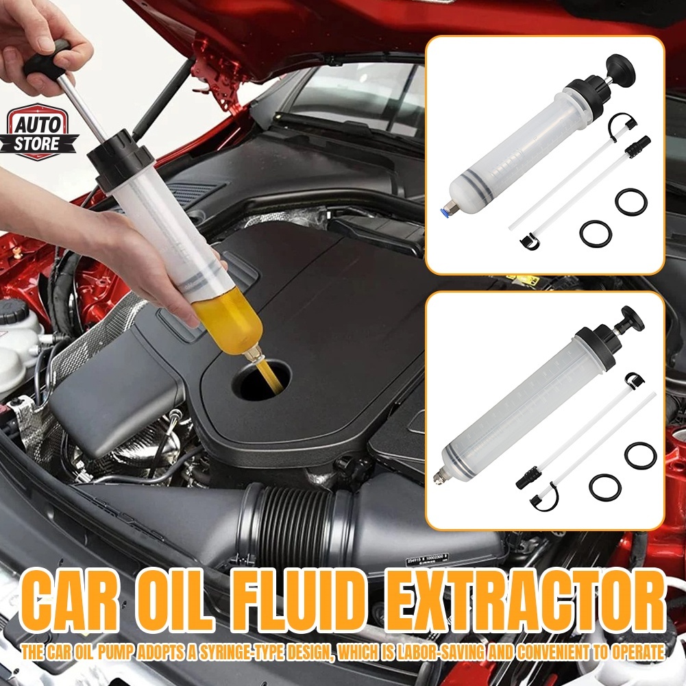 Car Oil Fluid Extractor 200ml/500ml Change Tool Filling Manual Transfer ...