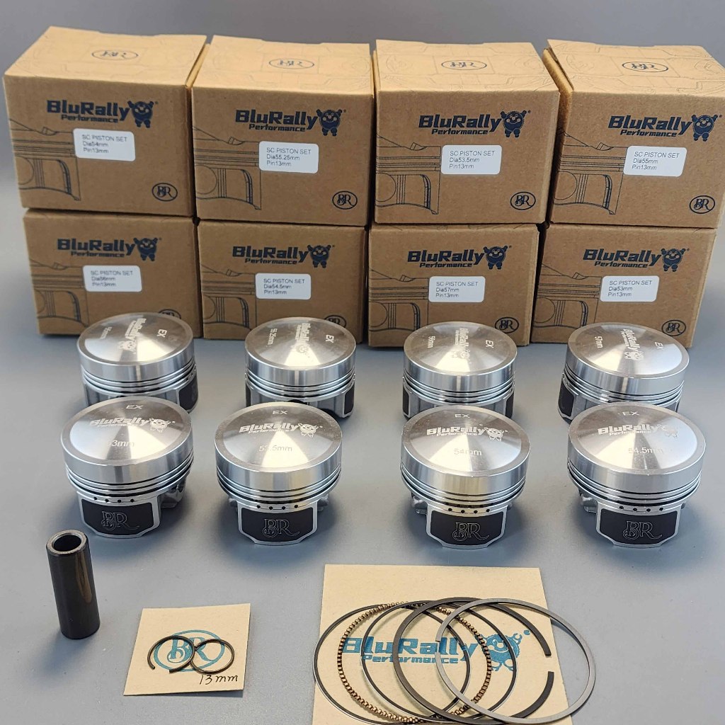 Motorcycle Super Casting piston 53/53.5/54/54.5/55/55.25/56/57mm DLC ...