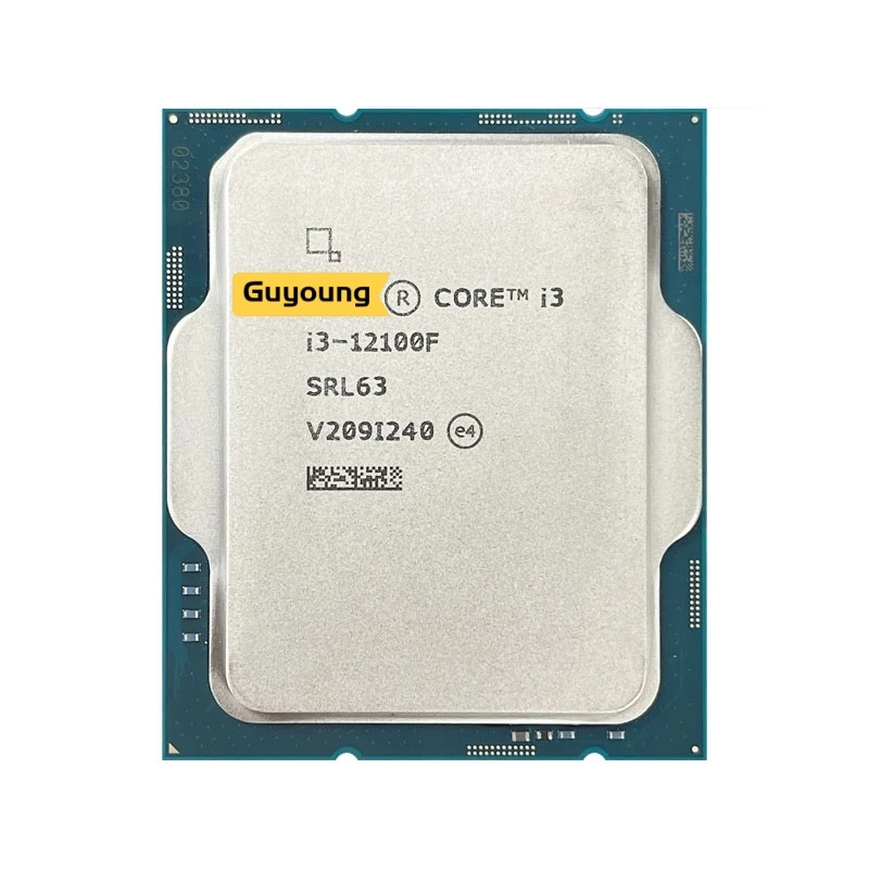 YZX Core i3 12100F i3-12100F 3.3 GHz 4 Core 8 Thread CPU Processor LGA ...