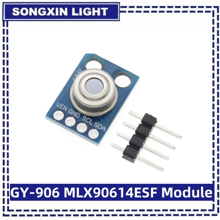 GY-906 MLX90614ESF New MLX90614 Contactless Temperature Sensor Module Compatible | Shopee ...