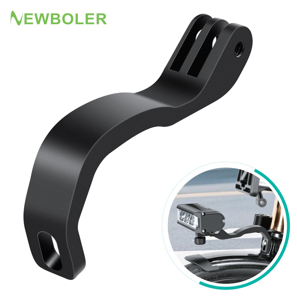 NEWBOLER Brompton Front Light Mount Bracket Bicycle Lamps Light Holder ...