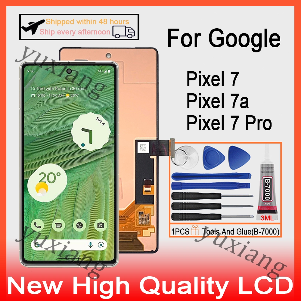 AMOLED OLED For Google Pixel 7 7a 7 Pro LCD Display Touch Screen ...