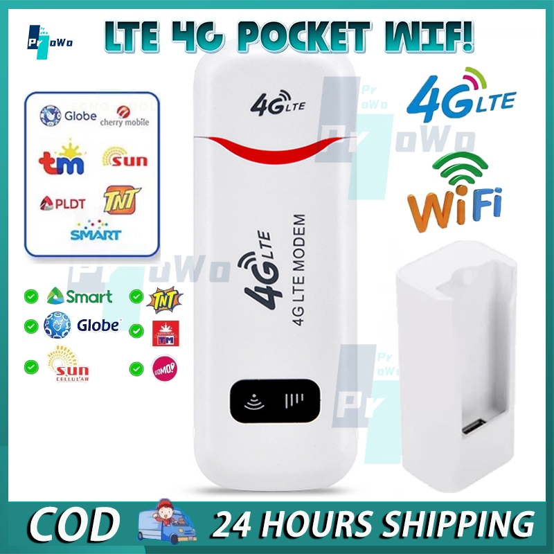 4G LTE WIFI MODEM + CHARGER Wireless Universal SIM Card 150Mbps USB ...