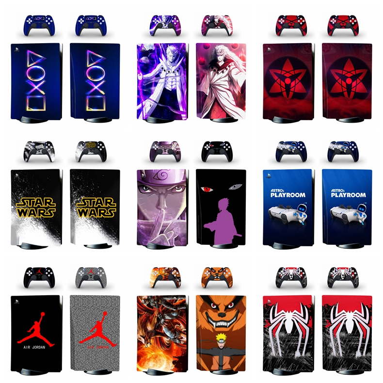50 Colors Skin Sticker Compatible with Sony Playstation 5 Fat Disc ...