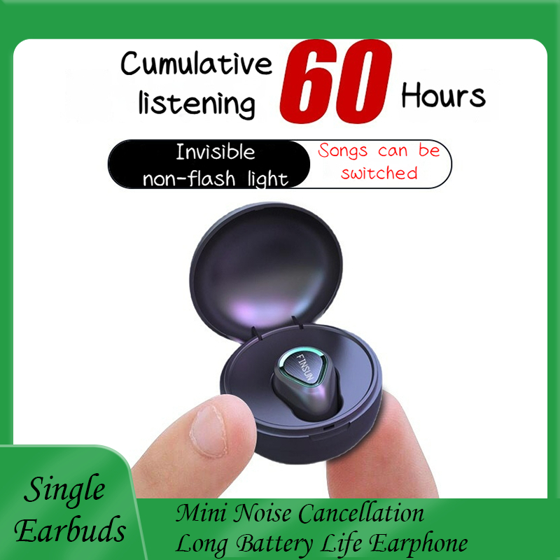 Mini Earbuds Small Invisible Bluetooth In-Ear Single Wireless Sports ...