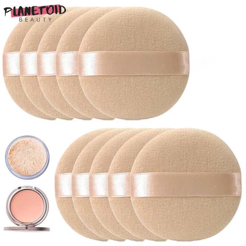 Powder Puff Soft Makeup Sponge for Face Makeup Eyes Contouring Shadow ...