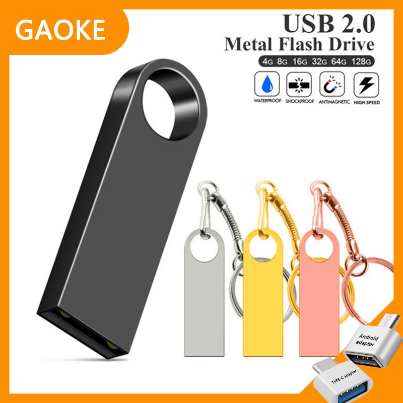 Hot Sale USB Flash Drive 32GB/64GB/128GB/256GB/512GB/1TB/2TB Metal ...