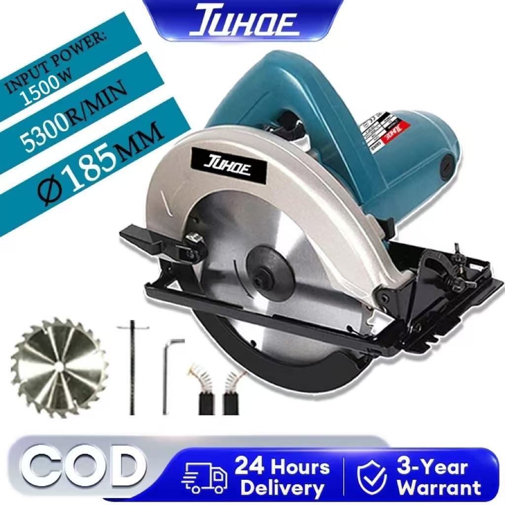 JUHOE 1500W Circular Saw Tile Cutter Machine Multifunctional Cutter For ...