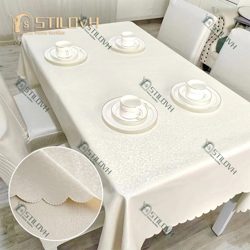 Nordic Table Cloth 4/6/8 Seater Rectangular Dining Table Cover ...