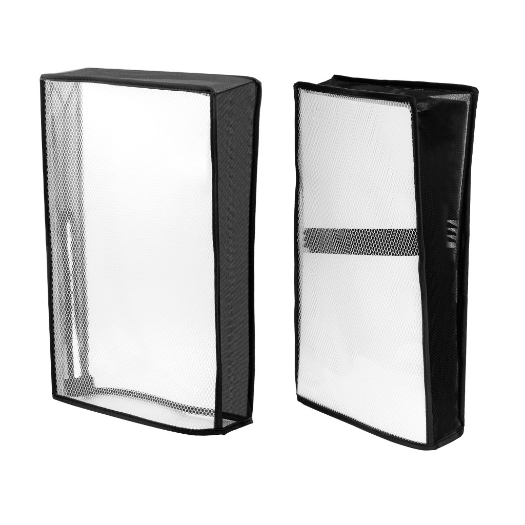 Vertical Transparent EVA Dust Cover with Cutout for PS5 Pro Gaming ...