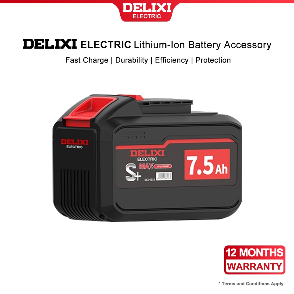 DELIXI Electric 4D13 21V Lithium-ion Battery 7.5Ah | Shopee Philippines