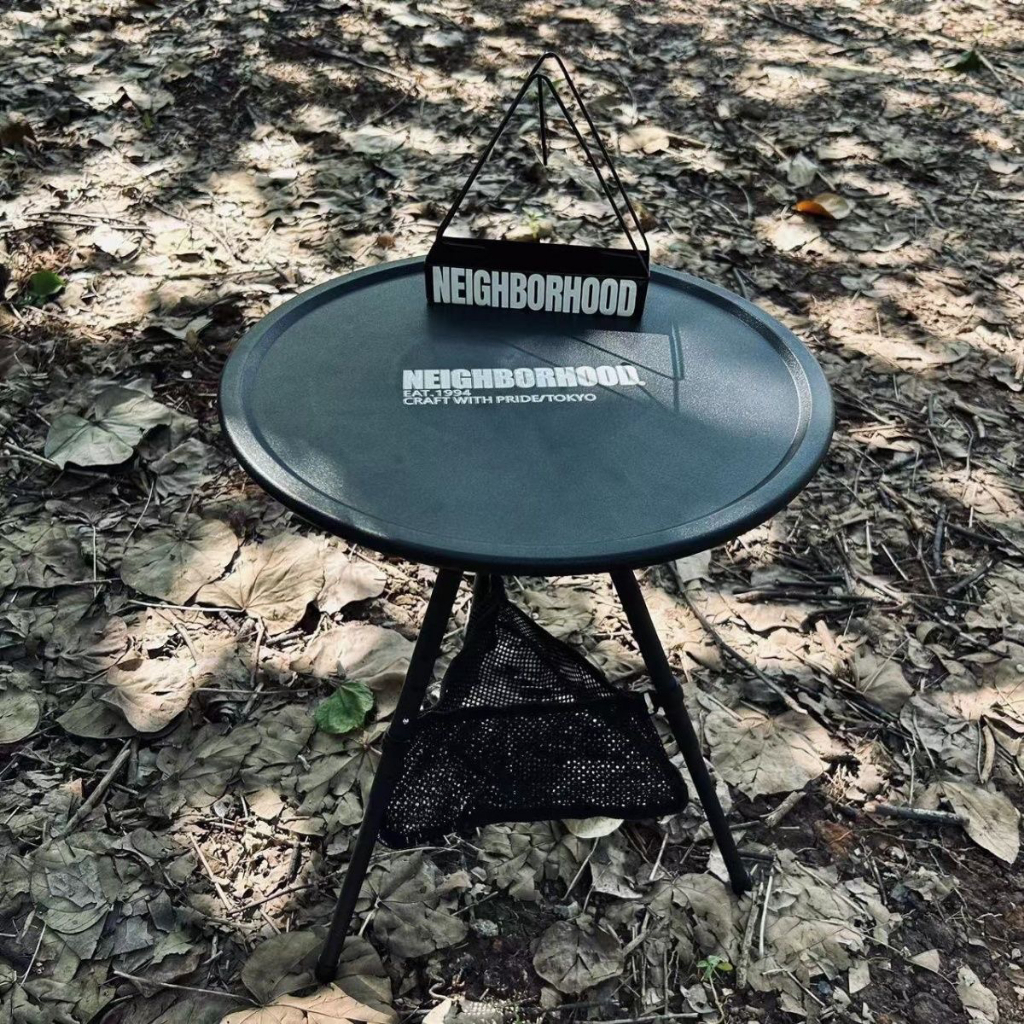 Street Wear NEIGHBORHOOD Ultra Light Foldable Small Round Table Outdoor ...